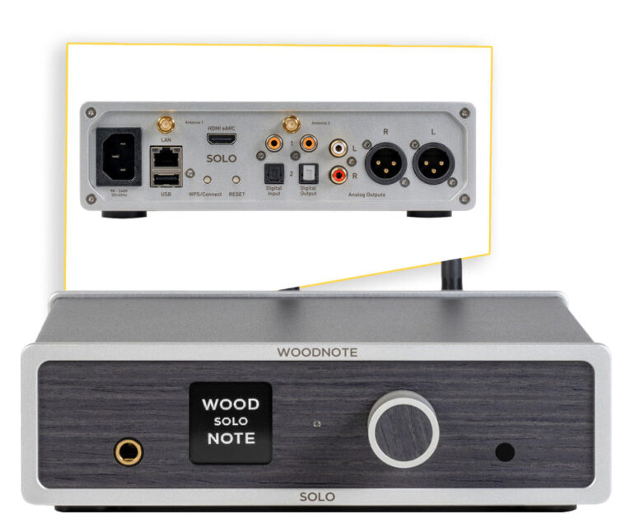 Lindemann Woodnote SOLO Audiophile Network Player